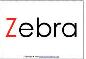 208 Alphabet Flashcards | A-Z Word Flashcards | Flashcards for ...