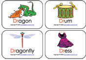 Digraph Mini Flashcards | Two-Letter Blend Phonics Flash Cards