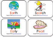 Diphthong Mini Flashcards | Diphthong Phonics Flash Cards for Kindergarten