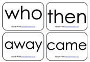 Sight Word Mini Flashcards | Sight Words Phonics Flash Cards