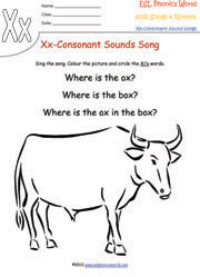 Consonant Sound Songs & Rhymes, Kids Phonics Consonants for Nursery