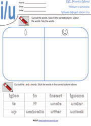 Primary School Level 2 Worksheets | Ending Blends and Vowel Digraphs ...